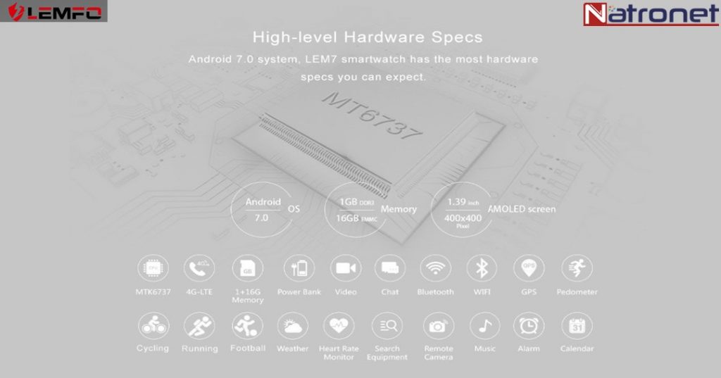 Lemfo Lem7 Akıllı Saat Türkiye- Yeni Lemfo Lem7 Pro - Teknobin Global