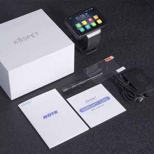 Kospet Note 4G Android 7.1 3GB 32GB Çift Kameralı Sim Kartlı Akıllı Saat