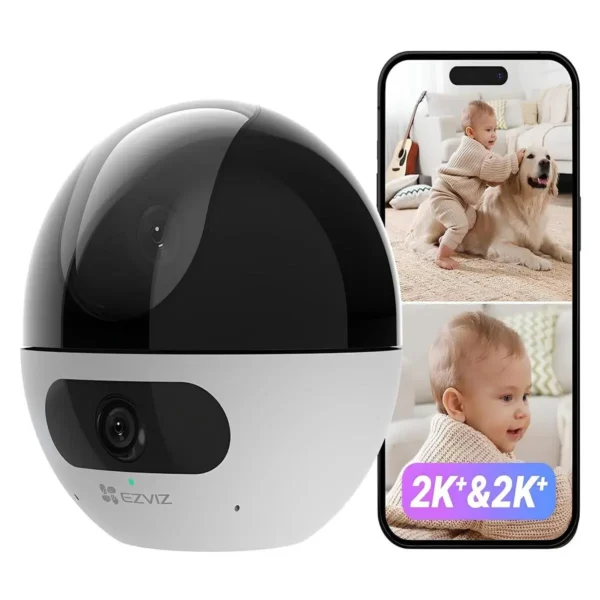 EZVIZ C7 2K+ Çift Lens İç Mekan WiFi Kamera Alexa Güvenlik AI