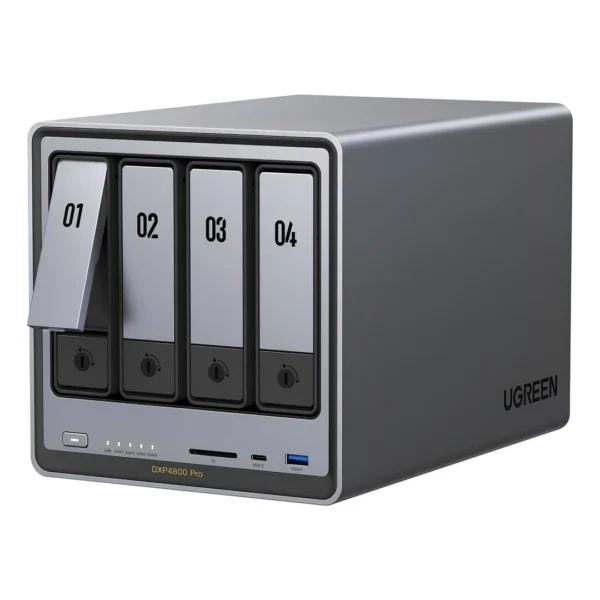 UGREEN NASync DXP4800 Pro 4 Yuvalı Masaüstü NAS Intel i3